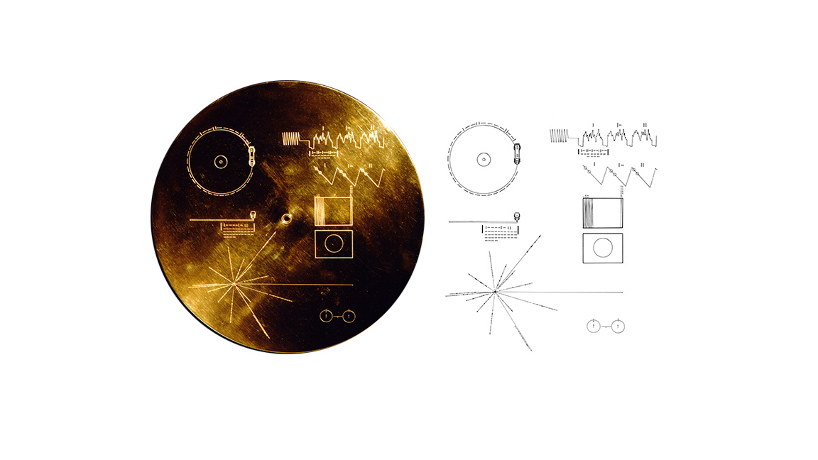 Europa Clippers Vault Plate | The golden record | Pioneer Plaque: NASA ...